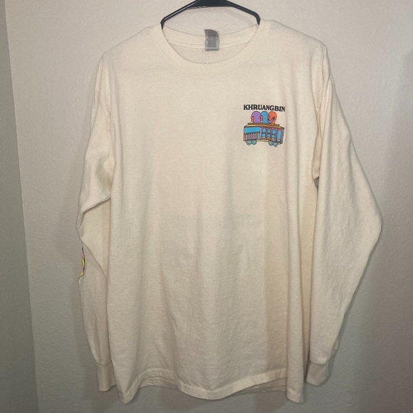 Shirts | Khruangbin Rare Colorway Limited Edition Cream Long Sleeve ...
